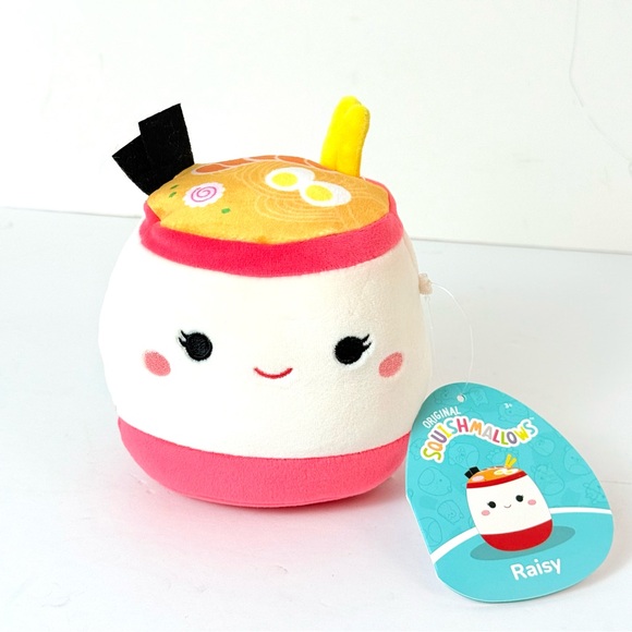 Toys | Squishmallows Raisy The Ramen Noodles 5 Plush New 224 Kellytoy ...